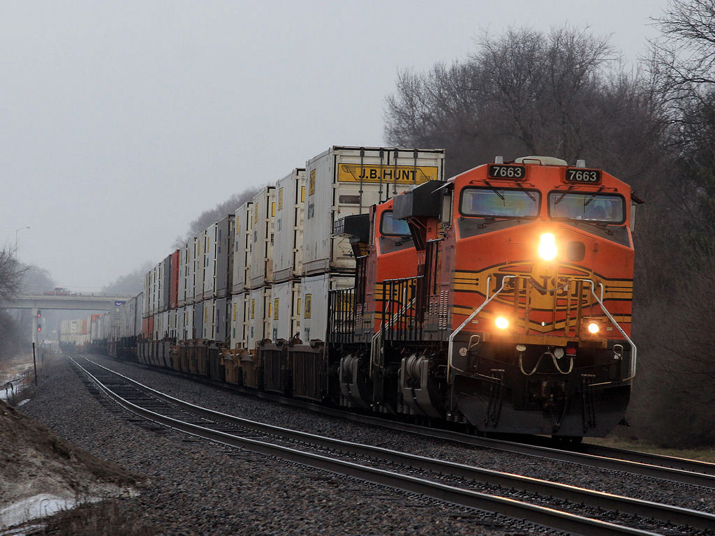 BNSF 7663